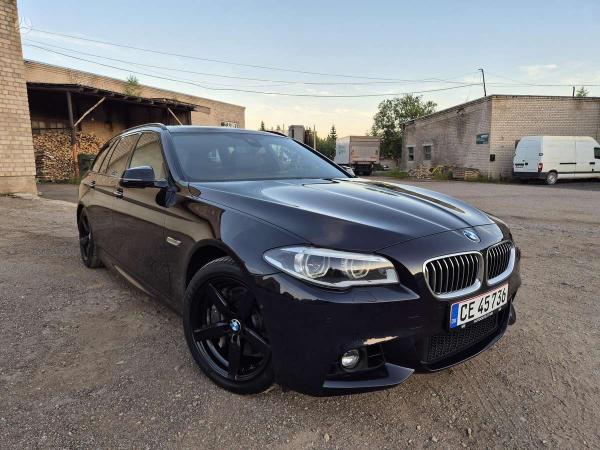 Black BMW 535 2013 in Utena, with an engine capacity of 2.99 L and mileage of 233 thousand km for 9990 €, photo 2 on AUTOMOTO.COM.LV