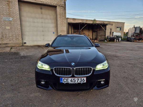 Black BMW 535 2013 in Utena, with an engine capacity of 2.99 L and mileage of 233 thousand km for 9990 €, photo 6 on AUTOMOTO.COM.LV