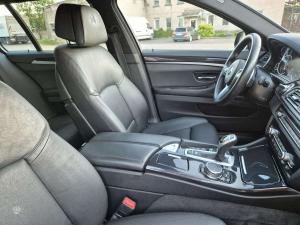 Black BMW 535 2013 in Utena, with an engine capacity of 2.99 L and mileage of 233 thousand km for 9990 €, photo 15 on AUTOMOTO.COM.LV