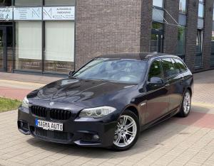 Melns BMW 535 2013 Marijampole, ar dzinēja tilpumu 2.99 L un nobraukumu 299 tūkst. km par 7750 €, foto  vietnē AUTOMOTO.COM.LV