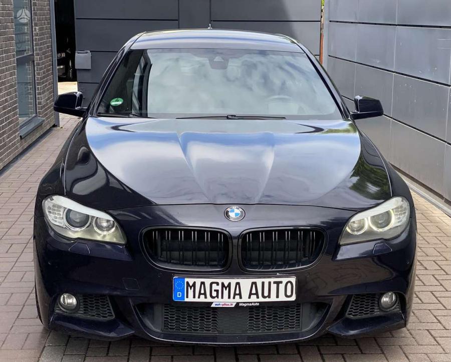 Melns BMW 535 2013 Marijampole, ar dzinēja tilpumu 2.99 L un nobraukumu 299 tūkst. km par 7750 €, foto 4 vietnē AUTOMOTO.COM.LV