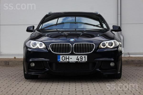 Melns BMW 535 2013 Rīga, ar dzinēja tilpumu 3.00 L un nobraukumu 448 tūkst. km par 6995 €, foto 3 vietnē AUTOMOTO.COM.LV
