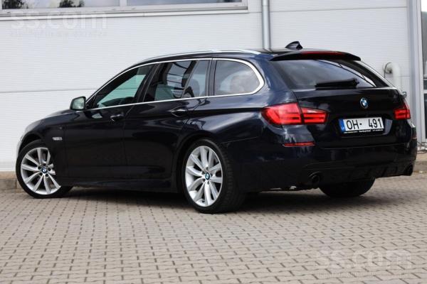 Melns BMW 535 2013 Rīga, ar dzinēja tilpumu 3.00 L un nobraukumu 448 tūkst. km par 6995 €, foto 4 vietnē AUTOMOTO.COM.LV