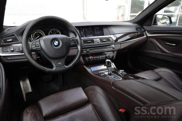 Melns BMW 535 2013 Rīga, ar dzinēja tilpumu 3.00 L un nobraukumu 448 tūkst. km par 6995 €, foto 9 vietnē AUTOMOTO.COM.LV