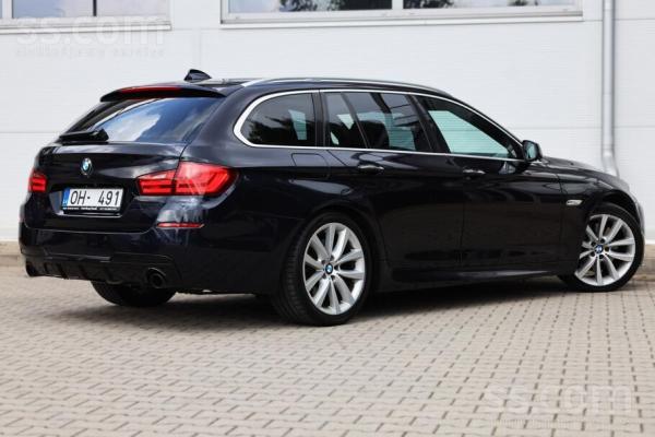 BMW 535 2013 in Riga on AUTOMOTO.COM.LV Black BMW 535 2013 in Riga, with an engine capacity of 3.00 L and mileage of 448 thousand km for 6995 €, photo 8 on AUTOMOTO.COM.LV