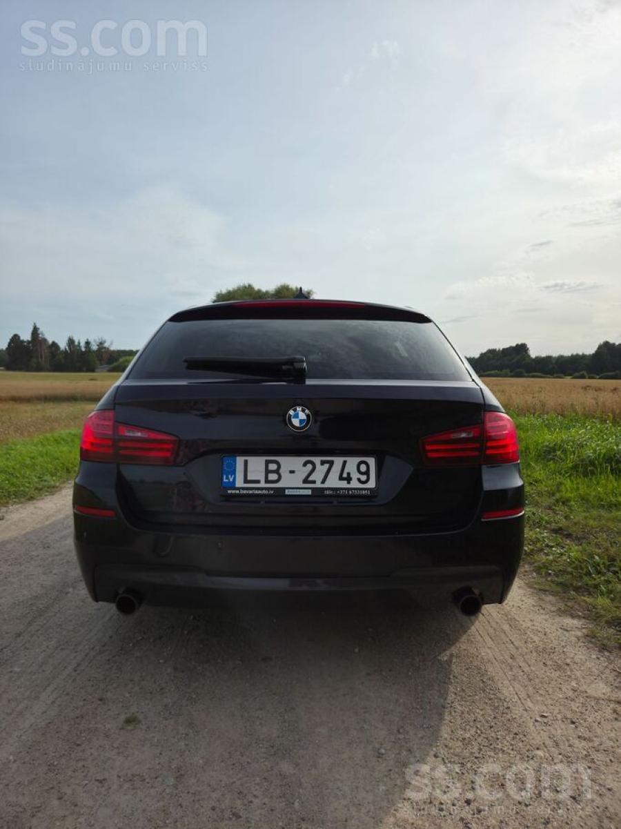 Black BMW 535 2013 in Talsi, with an engine capacity of 3.00 L and mileage of 360 thousand km for 13000 €, photo 4 on AUTOMOTO.COM.LV