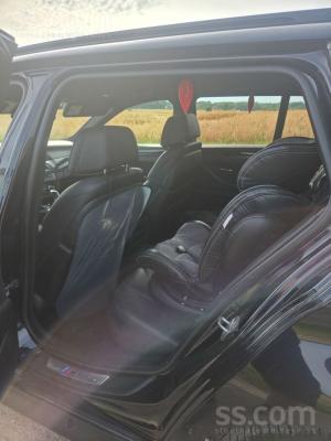Black BMW 535 2013 in Talsi, with an engine capacity of 3.00 L and mileage of 360 thousand km for 13000 €, photo 5 on AUTOMOTO.COM.LV