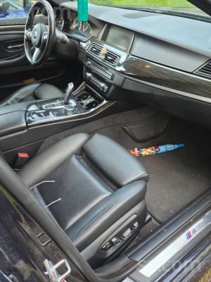Black BMW 535 2013 in Talsi, with an engine capacity of 3.00 L and mileage of 360 thousand km for 13000 €, photo 9 on AUTOMOTO.COM.LV