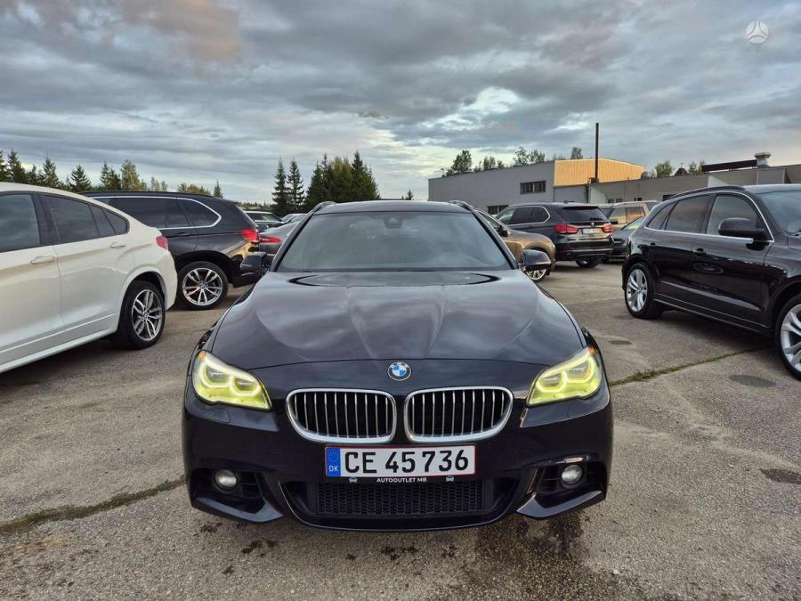 Black BMW 535 2013 in Utena, with an engine capacity of 2.99 L and mileage of 233 thousand km for 10000 €, photo 5 on AUTOMOTO.COM.LV