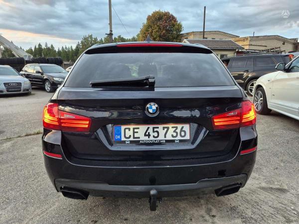 Black BMW 535 2013 in Utena, with an engine capacity of 2.99 L and mileage of 233 thousand km for 10000 €, photo 6 on AUTOMOTO.COM.LV