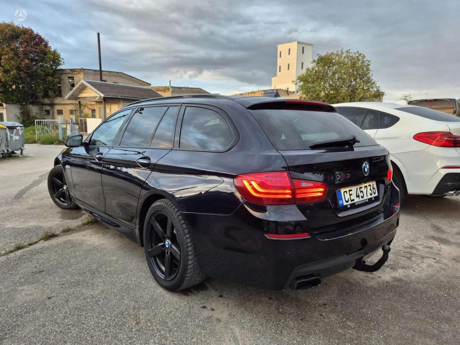 Black BMW 535 2013 in Utena, with an engine capacity of 2.99 L and mileage of 233 thousand km for 10000 €, photo 7 on AUTOMOTO.COM.LV