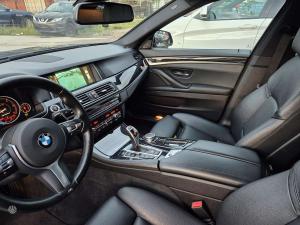 Black BMW 535 2013 in Utena, with an engine capacity of 2.99 L and mileage of 233 thousand km for 10000 €, photo 11 on AUTOMOTO.COM.LV