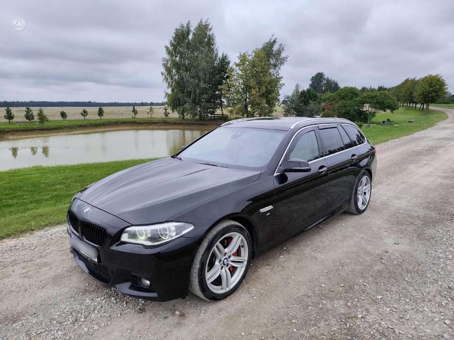 Black BMW 535 2014 in Sakiai, with an engine capacity of 3.00 L and mileage of 312 thousand km for 13000 €, photo 1 on AUTOMOTO.COM.LV