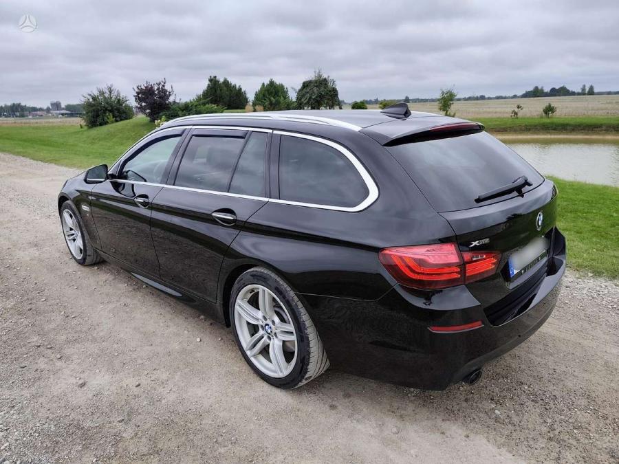 Black BMW 535 2014 in Sakiai, with an engine capacity of 3.00 L and mileage of 312 thousand km for 13000 €, photo 4 on AUTOMOTO.COM.LV