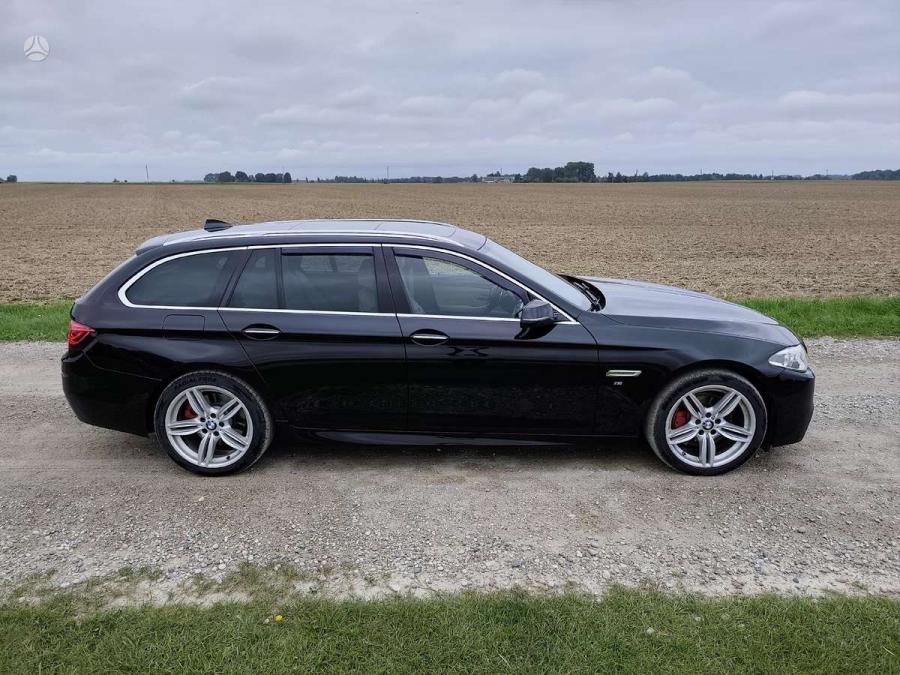 Black BMW 535 2014 in Sakiai, with an engine capacity of 3.00 L and mileage of 312 thousand km for 13000 €, photo 6 on AUTOMOTO.COM.LV