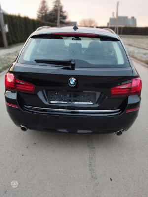 Black BMW 535 2014 in Marijampole, with an engine capacity of 2.99 L and mileage of 236 thousand km for 9600 €, photo 4 on AUTOMOTO.COM.LV