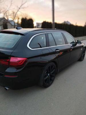 Black BMW 535 2014 in Marijampole, with an engine capacity of 2.99 L and mileage of 236 thousand km for 9600 €, photo 6 on AUTOMOTO.COM.LV