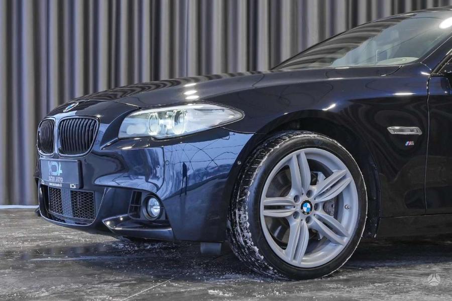 Melns BMW 535 2014 Marijampole, ar dzinēja tilpumu 2.99 L un nobraukumu 265 tūkst. km par 13950 €, foto 6 vietnē AUTOMOTO.COM.LV