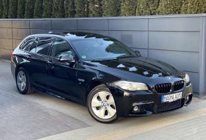 Black BMW 535 2014 in Marijampole, with an engine capacity of 2.99 L and mileage of 217 thousand km for 12450 €, photo  on AUTOMOTO.COM.LV