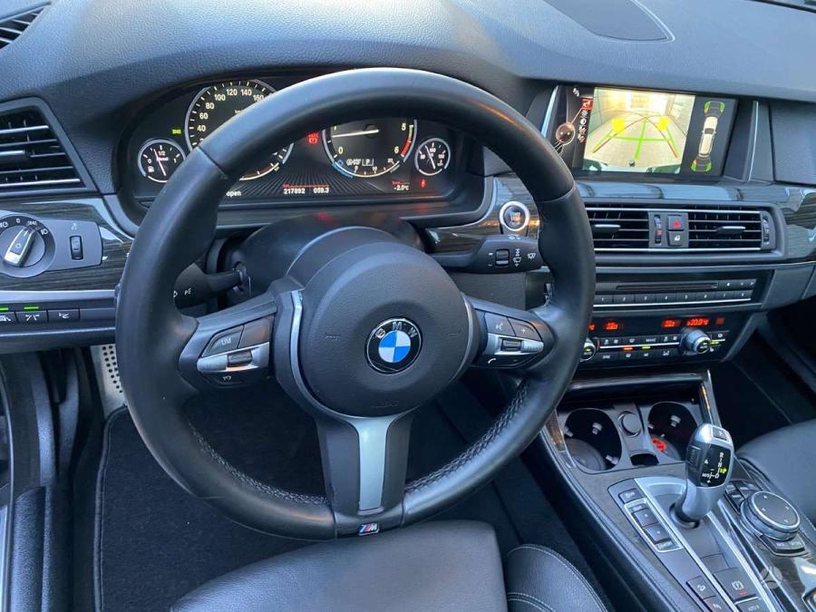 Melns BMW 535 2014 Marijampole, ar dzinēja tilpumu 2.99 L un nobraukumu 217 tūkst. km par 12450 €, foto 23 vietnē AUTOMOTO.COM.LV