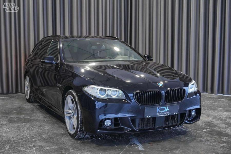 Black BMW 535 2014 in Marijampole, with an engine capacity of 3.00 L and mileage of 265 thousand km for 13950 €, photo 2 on AUTOMOTO.COM.LV