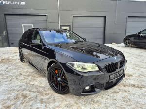 Black BMW 535 2014 in Utena, with an engine capacity of 2.99 L and mileage of 305 thousand km for 12990 €, photo 2 on AUTOMOTO.COM.LV