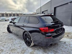 Black BMW 535 2014 in Utena, with an engine capacity of 2.99 L and mileage of 305 thousand km for 12990 €, photo 3 on AUTOMOTO.COM.LV