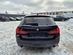 Black BMW 535 2014 in Utena, with an engine capacity of 2.99 L and mileage of 305 thousand km for 12990 €, photo 8 on AUTOMOTO.COM.LV