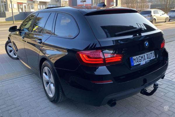 Melns BMW 535 2014 Marijampole, ar dzinēja tilpumu 2.99 L un nobraukumu 217 tūkst. km par 12450 €, foto 4 vietnē AUTOMOTO.COM.LV