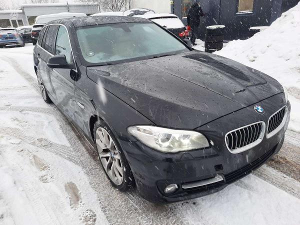 Black BMW 535 2014 in Utena, with an engine capacity of 2.99 L and mileage of 340 thousand km for 7990 €, photo 2 on AUTOMOTO.COM.LV