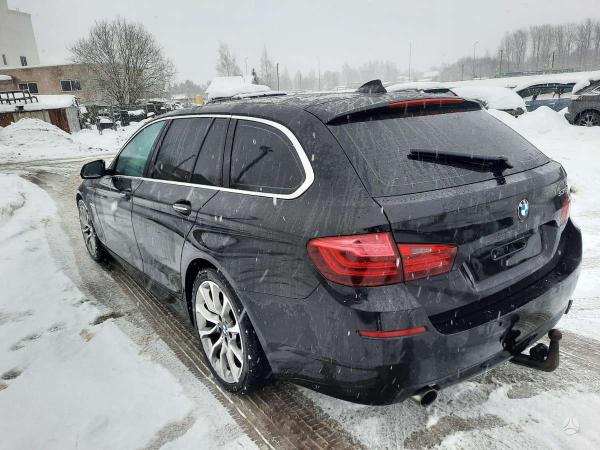 Black BMW 535 2014 in Utena, with an engine capacity of 2.99 L and mileage of 340 thousand km for 7990 €, photo 4 on AUTOMOTO.COM.LV