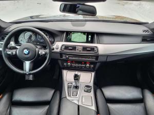 Black BMW 535 2014 in Vilnius, with an engine capacity of 2.99 L and mileage of 281 thousand km for 11750 €, photo 12 on AUTOMOTO.COM.LV