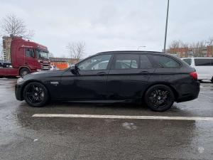Black BMW 535 2014 in Klaipeda, with an engine capacity of 2.99 L and mileage of 208 thousand km for 15000 €, photo 6 on AUTOMOTO.COM.LV