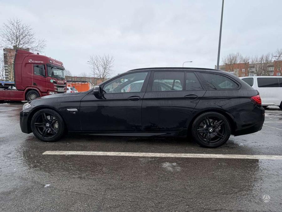 Black BMW 535 2014 in Klaipeda, with an engine capacity of 2.99 L and mileage of 208 thousand km for 15000 €, photo 6 on AUTOMOTO.COM.LV