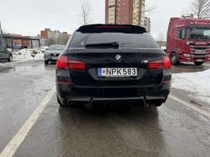 Black BMW 535 2014 in Klaipeda, with an engine capacity of 2.99 L and mileage of 208 thousand km for 15000 €, photo 7 on AUTOMOTO.COM.LV