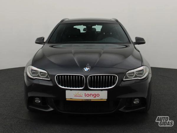 Black BMW 535 2014 in Vilnius, with an engine capacity of 3.00 L and mileage of 241 thousand km for 14399 €, photo 3 on AUTOMOTO.COM.LV