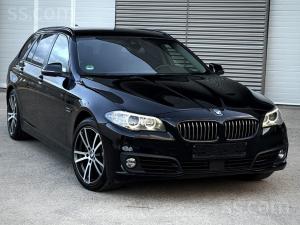 Black BMW 535 2014 in Riga, with an engine capacity of 3.00 L and mileage of 288 thousand km for 11900 €, photo 1 on AUTOMOTO.COM.LV