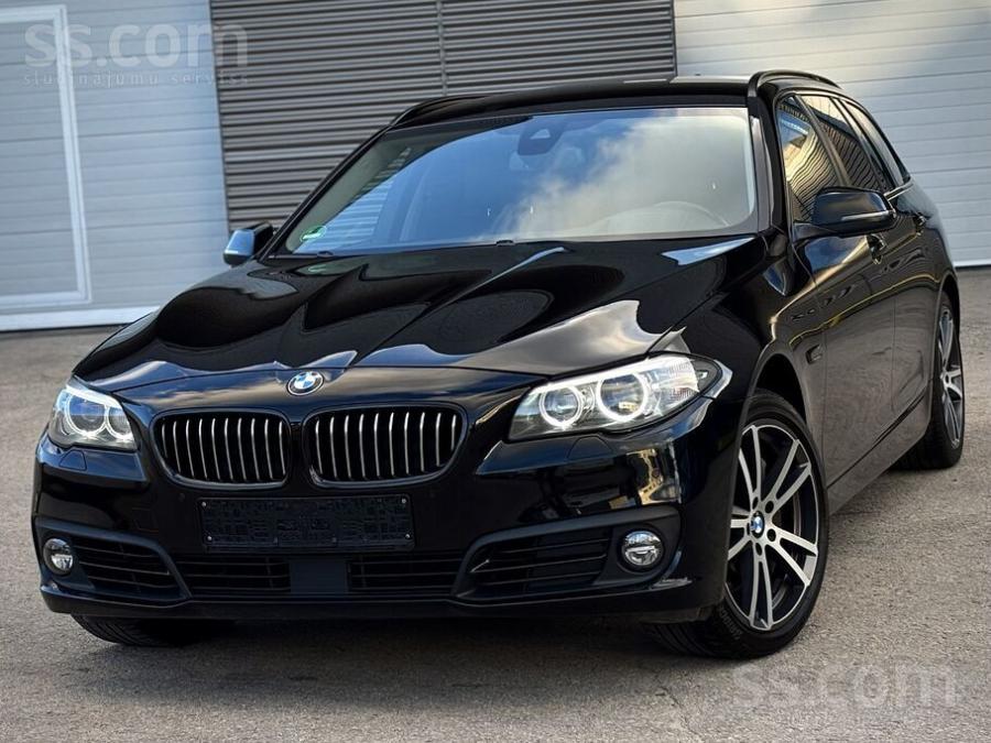 Black BMW 535 2014 in Riga, with an engine capacity of 3.00 L and mileage of 288 thousand km for 11900 €, photo 4 on AUTOMOTO.COM.LV
