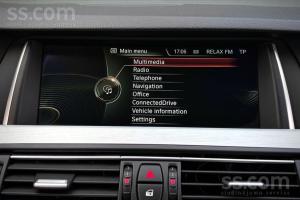 Black BMW 535 2014 in Riga, with an engine capacity of 3.00 L and mileage of 288 thousand km for 11900 €, photo 15 on AUTOMOTO.COM.LV