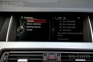 Black BMW 535 2014 in Riga, with an engine capacity of 3.00 L and mileage of 288 thousand km for 11900 €, photo 17 on AUTOMOTO.COM.LV