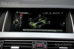 Black BMW 535 2014 in Riga, with an engine capacity of 3.00 L and mileage of 288 thousand km for 11900 €, photo 20 on AUTOMOTO.COM.LV
