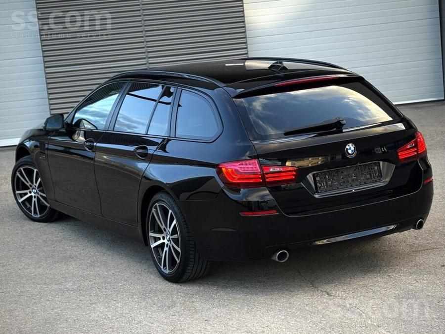 Black BMW 535 2014 in Riga, with an engine capacity of 3.00 L and mileage of 288 thousand km for 11900 €, photo 25 on AUTOMOTO.COM.LV