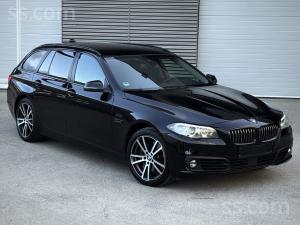 Black BMW 535 2014 in Riga, with an engine capacity of 3.00 L and mileage of 288 thousand km for 11900 €, photo 26 on AUTOMOTO.COM.LV
