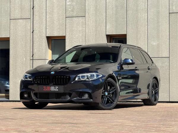 Black BMW 535 2014 in Riga, with an engine capacity of 3.00 L and mileage of 272 thousand km for 12900 €, photo 4 on AUTOMOTO.COM.LV