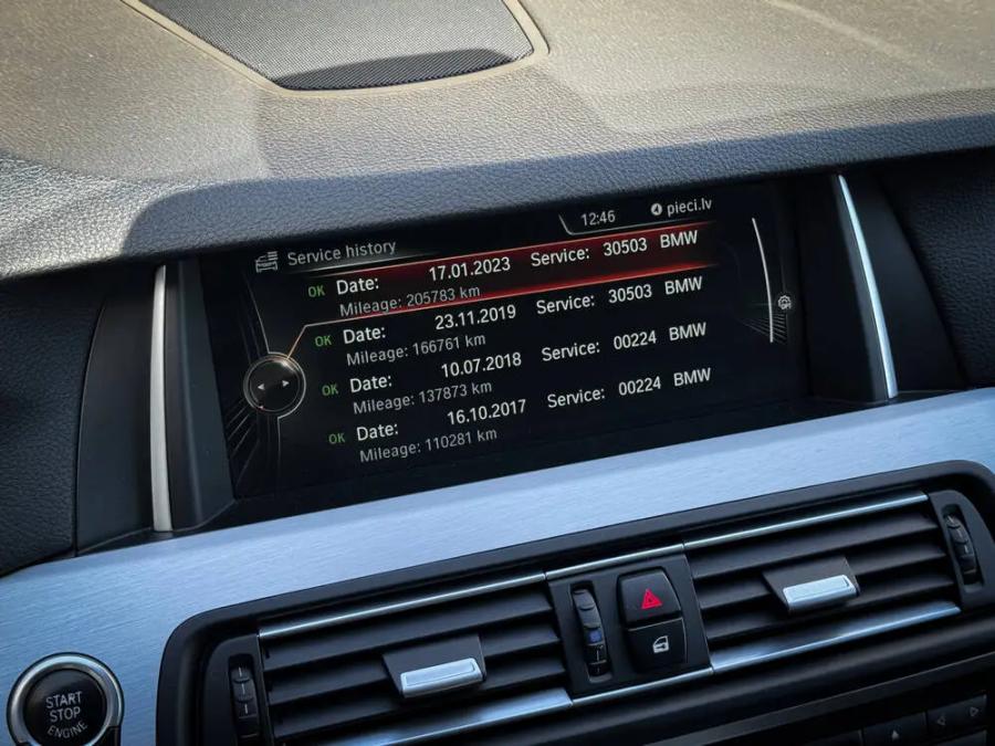 Melns BMW 535 2014 Rīga, ar dzinēja tilpumu 3.00 L un nobraukumu 272 tūkst. km par 12900 €, foto 31 vietnē AUTOMOTO.COM.LV
