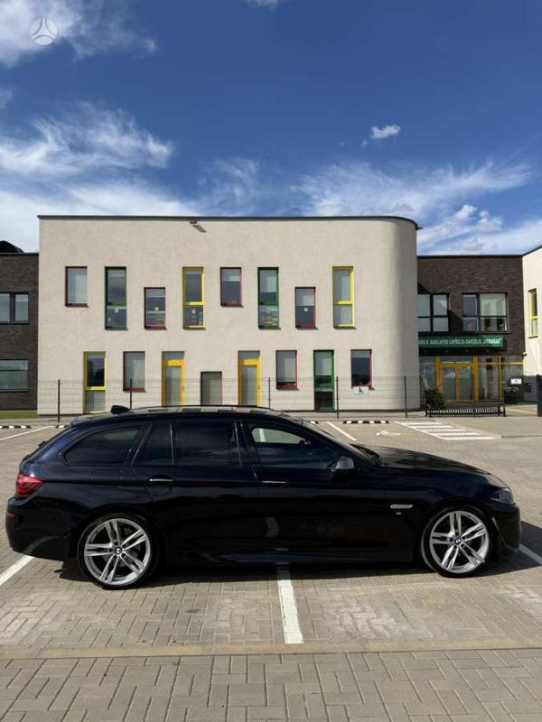 Black BMW 535 2014 in Kaunas, with an engine capacity of 2.99 L and mileage of 270 thousand km for 14000 €, photo 6 on AUTOMOTO.COM.LV
