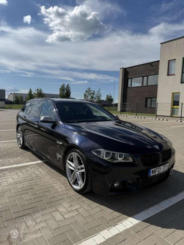 Black BMW 535 2014 in Kaunas, with an engine capacity of 2.99 L and mileage of 270 thousand km for 14000 €, photo 7 on AUTOMOTO.COM.LV