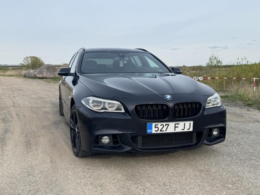 Черный БМВ 535 2014 в Вильянди, объемом двигателя 3.00 л и пробегом 300 тыс. км за 14500 €, фото 1 на AUTOMOTO.COM.LV