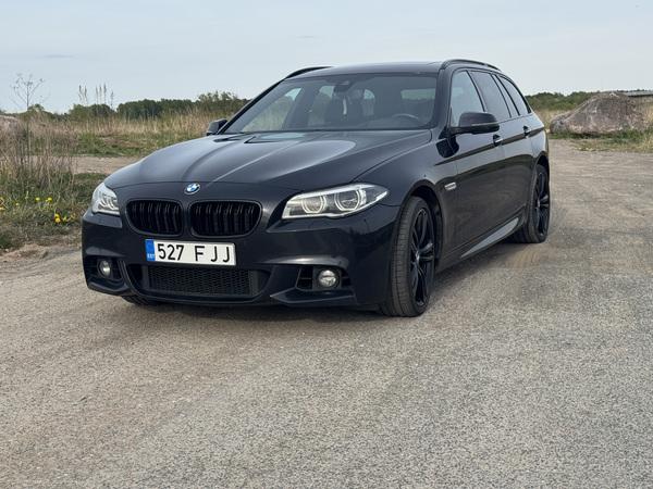 Black BMW 535 2014 in Viljandi, with an engine capacity of 3.00 L and mileage of 300 thousand km for 14500 €, photo 3 on AUTOMOTO.COM.LV