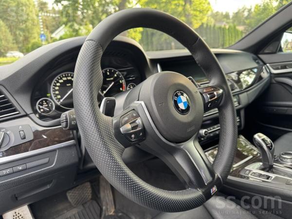 Black BMW 535 2014 in Riga, with an engine capacity of 3.00 L and mileage of 260 thousand km for 15500 €, photo 7 on AUTOMOTO.COM.LV